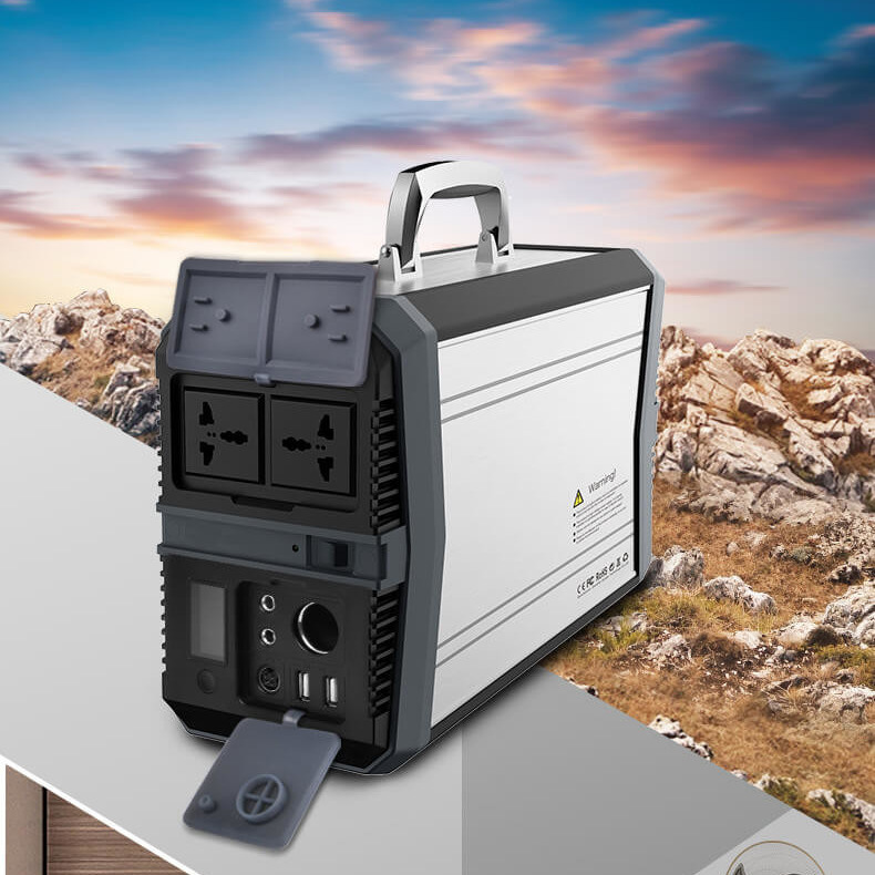 Home 300W 346Wh Li Ion Power Station Battery Type MPPT Solar Charged ...